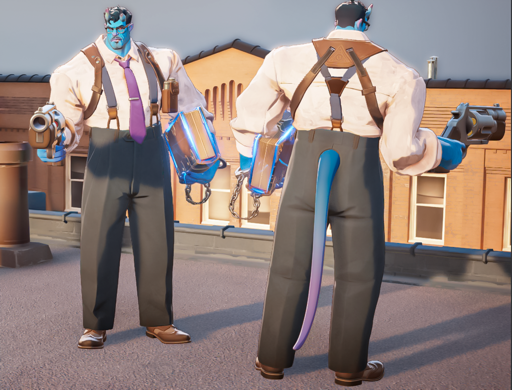 Coatless Abrams - мод для Abrams в Deadlock | deadlock.one